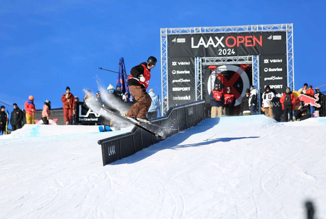 Slopestyle season gets underway at the 2024 Laax Open | Downdays