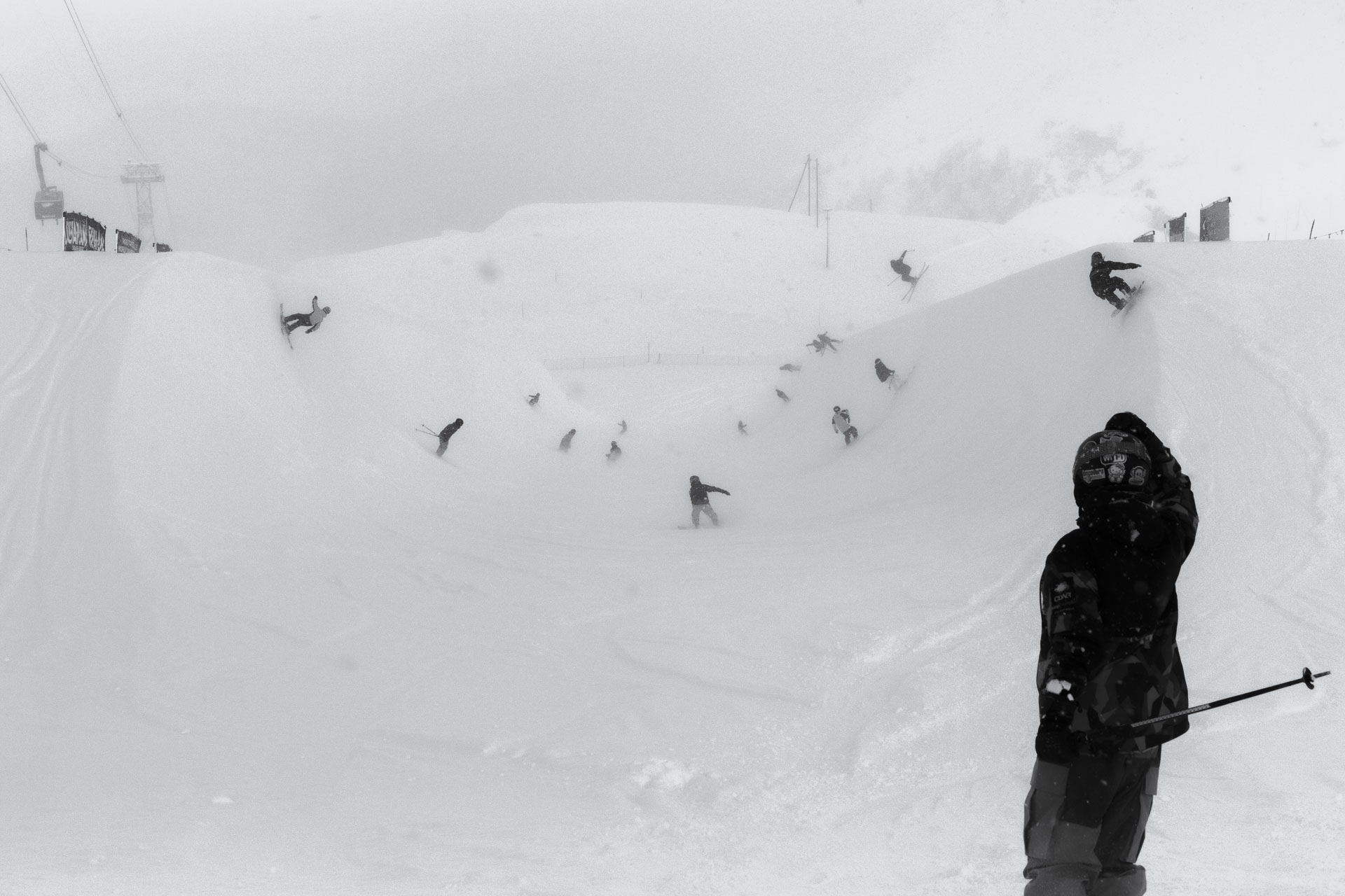 The world’s newest halfpipe just opened in Switzerland | Downdays