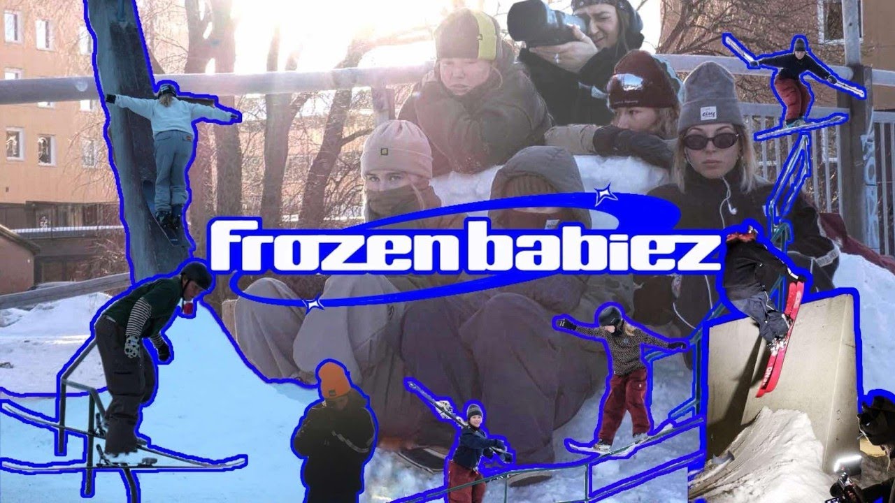 All Female Street Skiing – FROZEN BABIEZ | Downdays