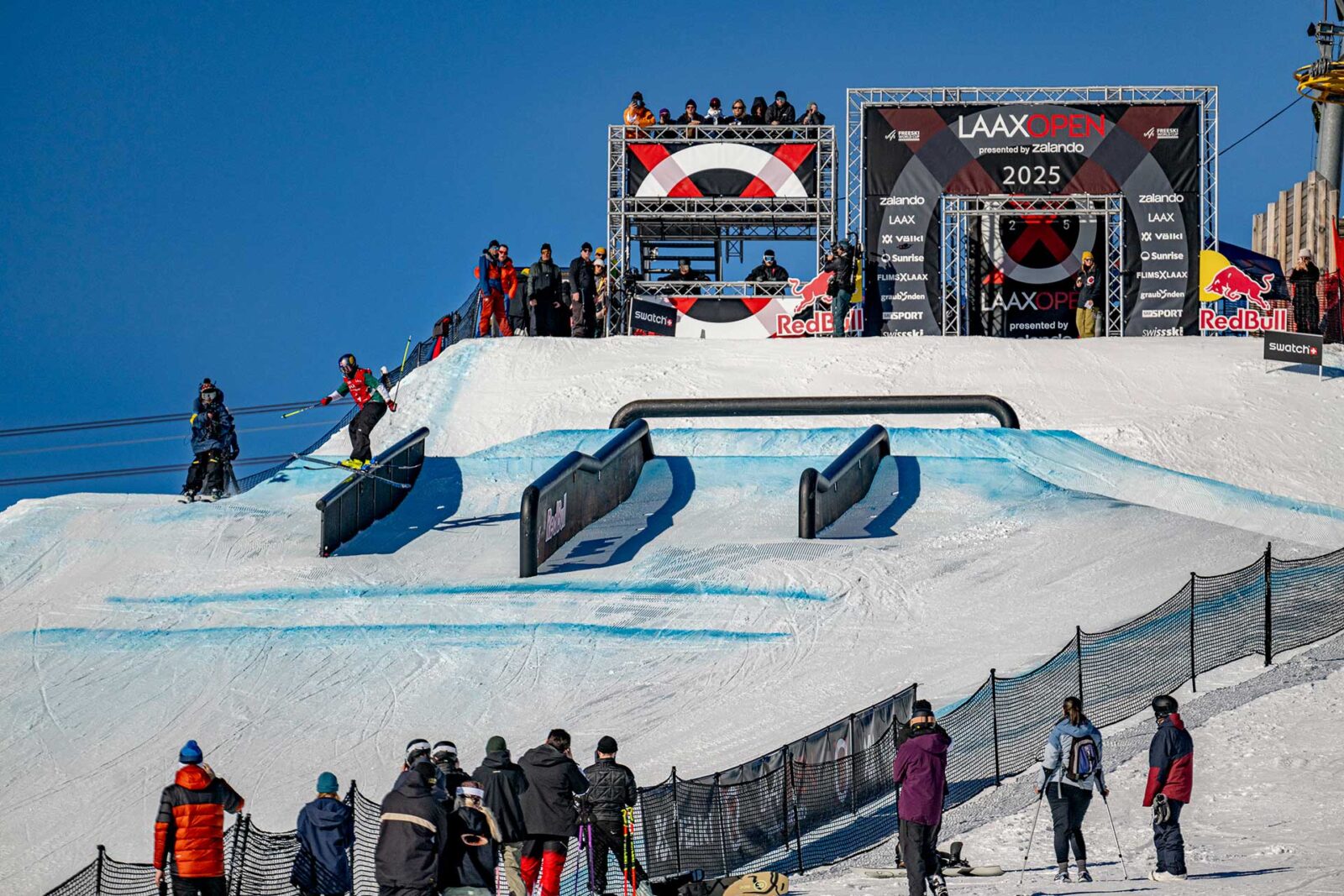 Birk Ruud and Eileen Gu win 2025 Laax Open Slopestyle | Downdays Birk Ruud and Eileen Gu win 2025 Laax Open Slopestyle | Downdays