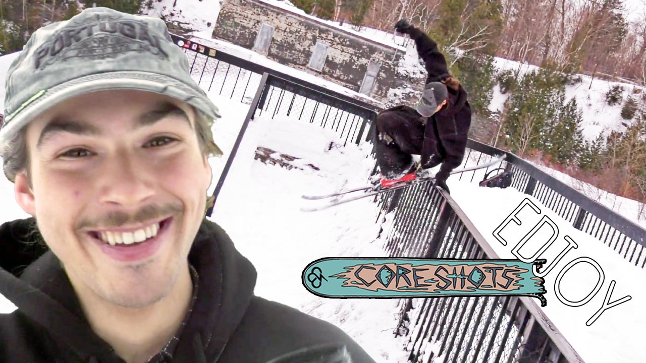 Skiing the Streets of Quebec City with Edjoy | CORE SHOTS | Downdays